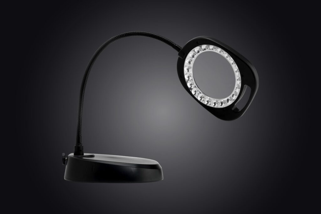 5" LED Magnifier Floor Lamp - The Daylight Company